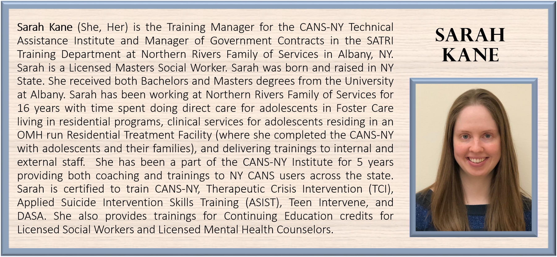 Meet the CANS-NY Coaching Team! – CANS-NY Institute - Resources and ...